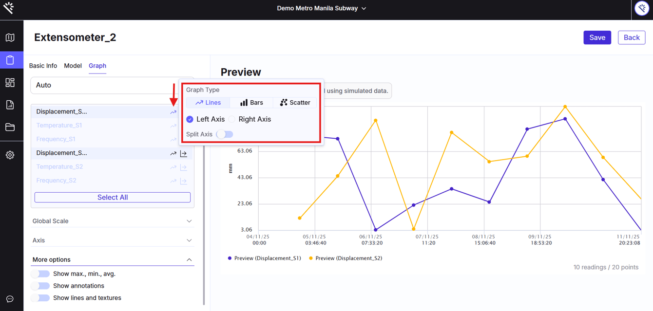 Configure your Default Graph View